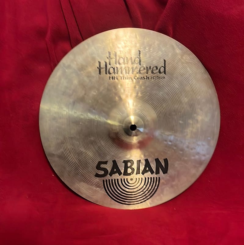 14” Sabian HH Thin Hand Hammered Crash - 732g | Reverb