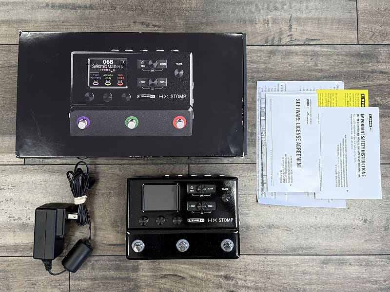 Line 6 HX Stomp 2018 - Present - Black Effects Pedal | Reverb