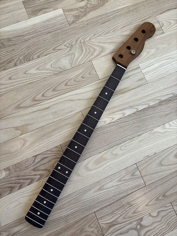 Warmoth Bass Neck - Roasted Maple Rosewood | Reverb