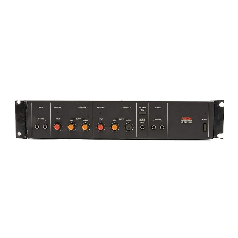 Fostex Vintage Model 3180 Rackmount Spring Reverb x1260 | Reverb