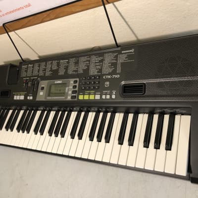 Casio CTK-710 Electric Keyboard Piano Instrument 61 Key Full | Reverb