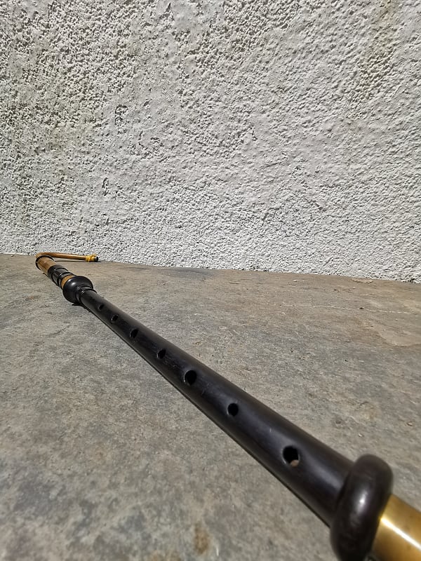 Martin Preshaw Uilleann practice pipes in D 1998 blackwood | Reverb UK