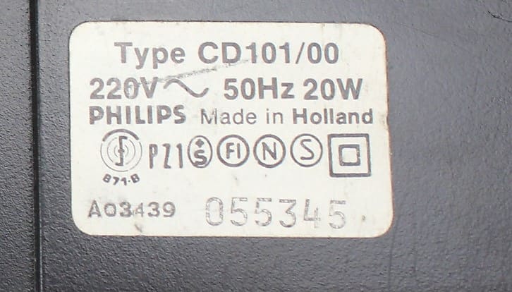 Philips CD - 101 Vintage CD player - Used, anf fully working | Reverb