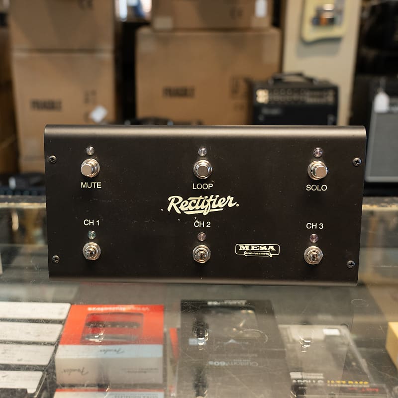 Mesa Footswitch -3 Channel Multi-Watt Dual & Triple Rectifier | Reverb
