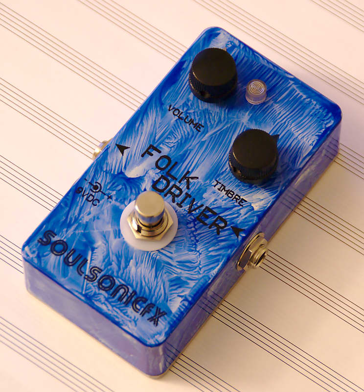 SoulSonicFX Folk Driver OD Blue | Reverb UK