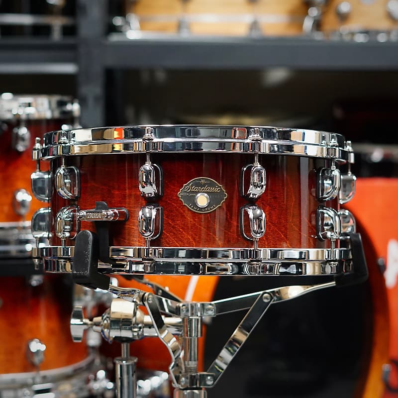 TAMA Starclassic Performer Birch Snare Drum - Cherry Fade - | Reverb
