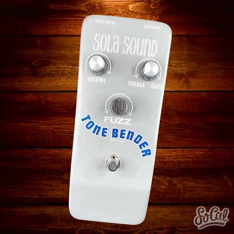 Sola Sound Tone Bender MKIV "Grey/Orange Doublecoat" (NKT | Reverb