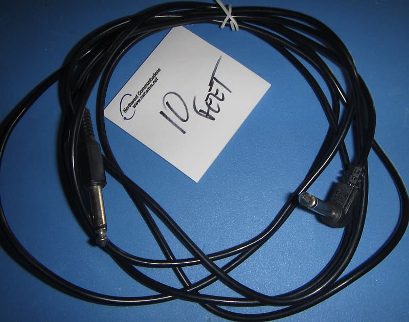 Unknown 10 foot cable 2010's - black | Reverb