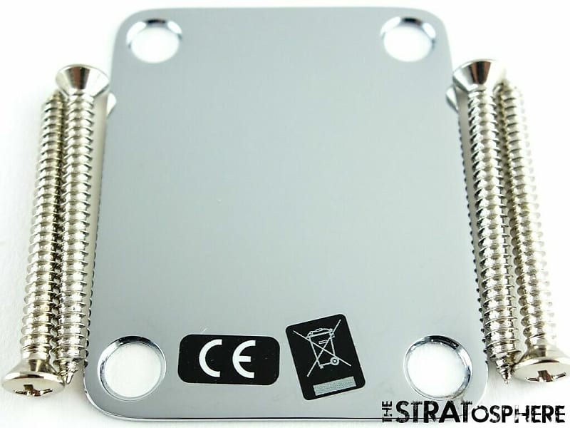 Fender Vintera 60s RI Stratocaster Strat NECK PLATE + | Reverb France