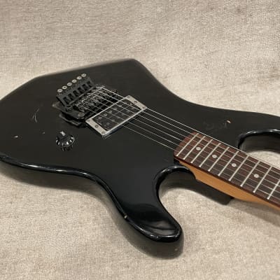 1987 Kramer 100ST Black Electric Guitar Single Pickup | Reverb UK