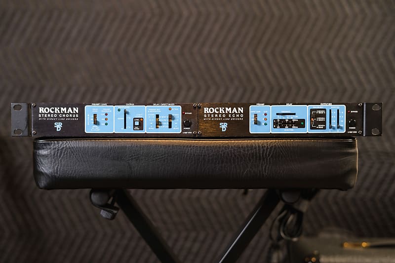 SR&D Rockman Model 100 Stereo Chorus and Echo with Rack Mount | Reverb