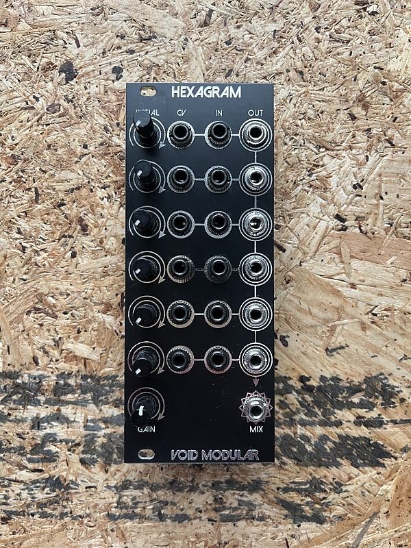 void modular hexagram 6 channel vca mixer | Reverb