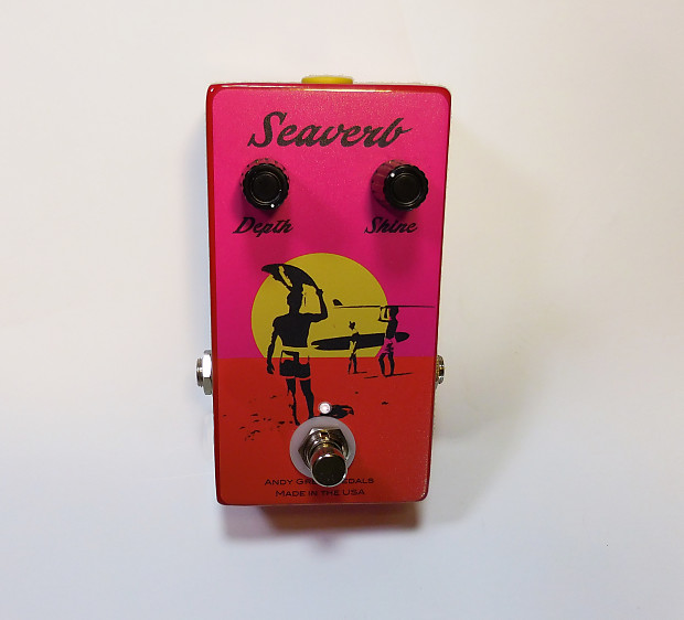 Seaverb Reverb Pedal Handmade by Andy Green Pedals *AMAZING* | Reverb