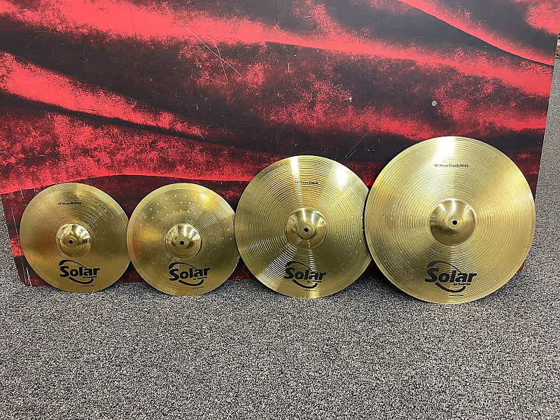 Sabian Solar 14" Cymbal Packs (Springfield, NJ) | Reverb