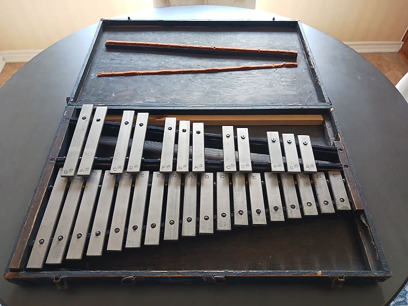 Vintage J.C. Deagan Orchestral Bells Xylophone Glockenspiel | Reverb