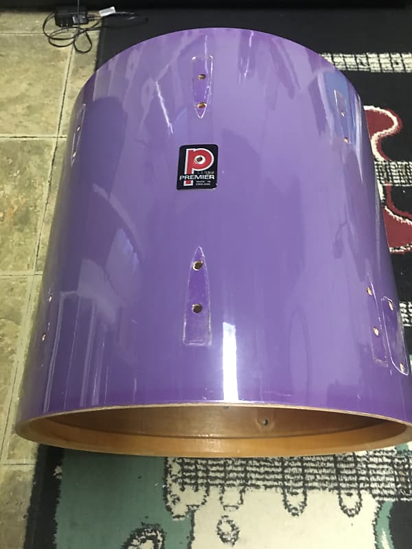 Premier 16" Floor Tom Shell 1970's - Polychromatic Lavender | Reverb