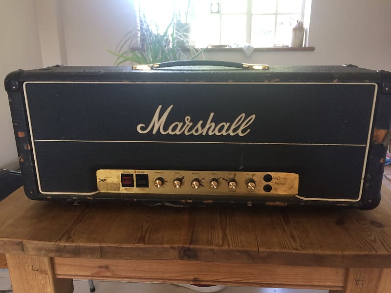 Marshall master model 50w Mk2 lead 1978 black | Reverb
