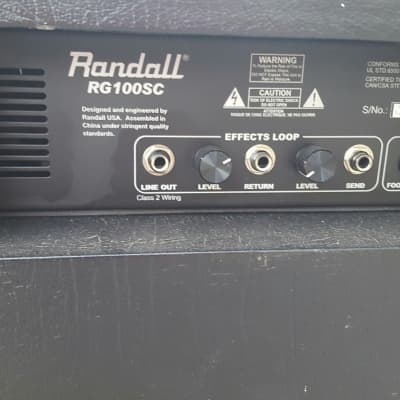 Randall RG100SC Stereo Chorus 2-Channel 100-Watt 2x12" Solid | Reverb