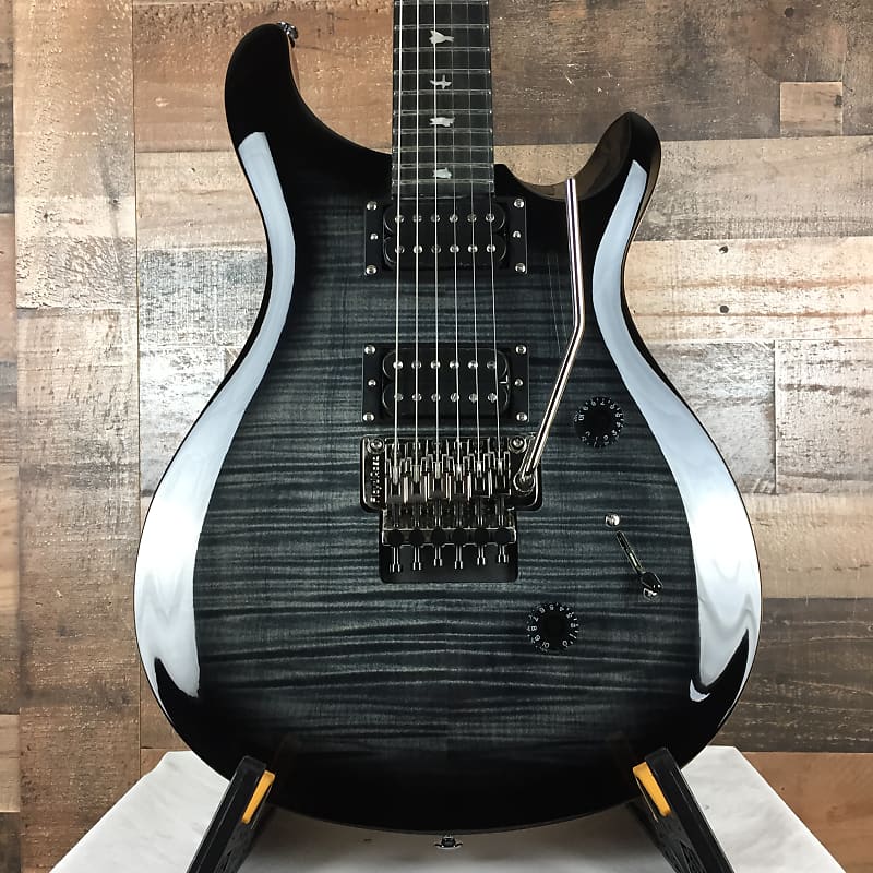 PRS SE Custom 24 Floyd Electric Guitar with Gig Bag, | Reverb