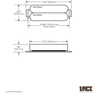 Lace Sensor Dually Gold-Gold Humbucker - Chrome | Reverb