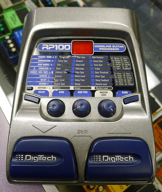 DigiTech RP100 Guitar Effect Pedal - Digital Multi Effects | Reverb