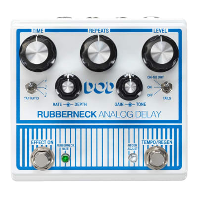 Digitech DOD Rubberneck Analog Delay Pedal Bundle with Pro Co | Reverb