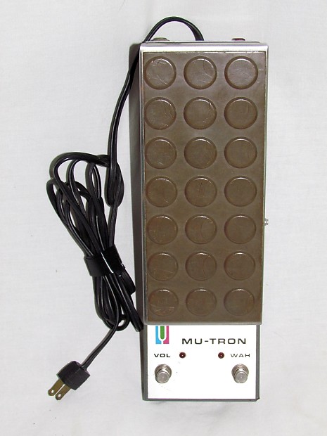 Mu-Tron C-200 Volume Wah Guitar Pedal 1970's | Reverb