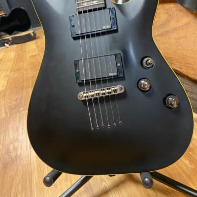 Schecter Demon 6 - Black Sparkle | Reverb