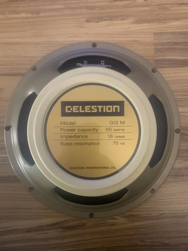 Celestion Celestion G12M-65 Creamback, 12" 65-Watt 16 Ohm | Reverb