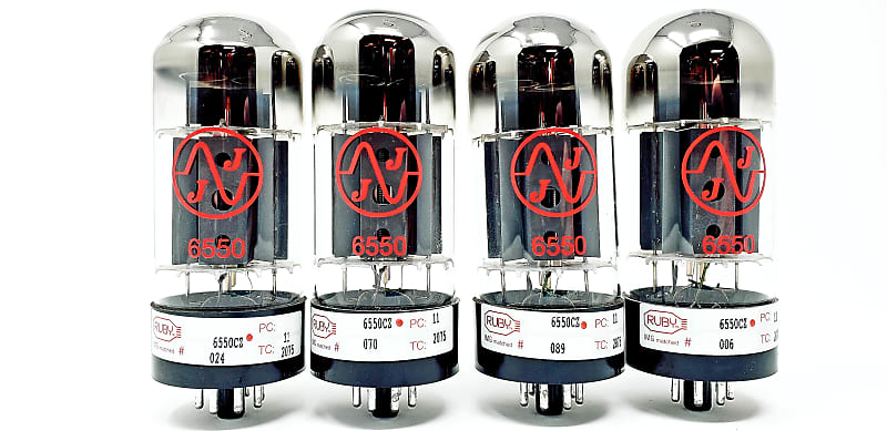 JJ 6550 Matched Quad | Reverb