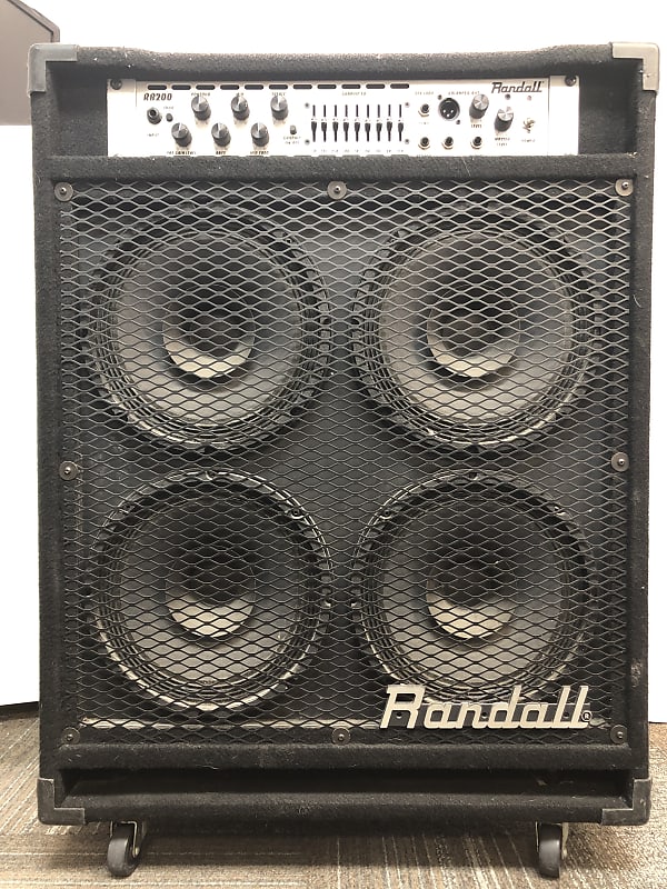 Randall RB200 Black Carpet/Fabric | Reverb