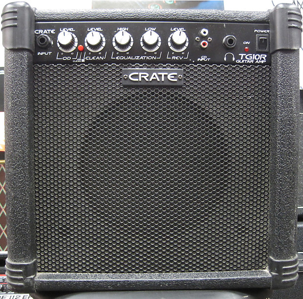 Crate TG10R 2-Channel 15-Watt 1x8" Guitar Practice Amp | Reverb