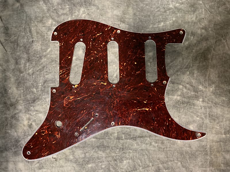 Warmoth Pickguard for Stratocaster - Tortoise Single Volume | Reverb