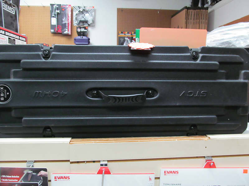Stagg Drum Hardware Road 40" Case B Box 40HW with Wheels | Reverb