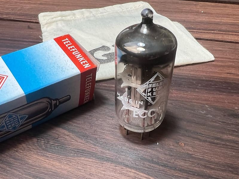Telefunken 12at7 tube NOS - ecc81 Made un Germany Brand new ! | Reverb