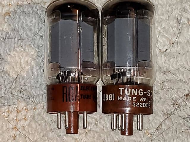 5881/6L6WGB Matched Pair (2) Tube Lot | Reverb