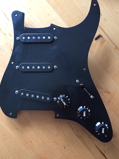Lollar Dirty Blonde Strat Pickup Set loaded pickguard | Reverb