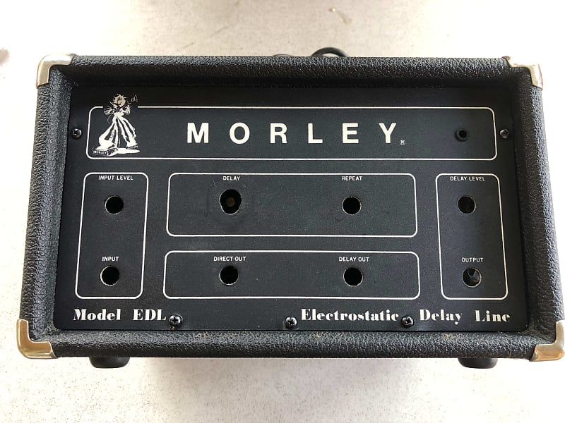 Morley EDL 70's - Black Oil Can Delay - Tel-Ray | Reverb