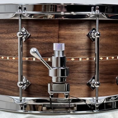 Craviotto 7x13" Solid Walnut Snare Drum - 2022 Walnut w/ | Reverb