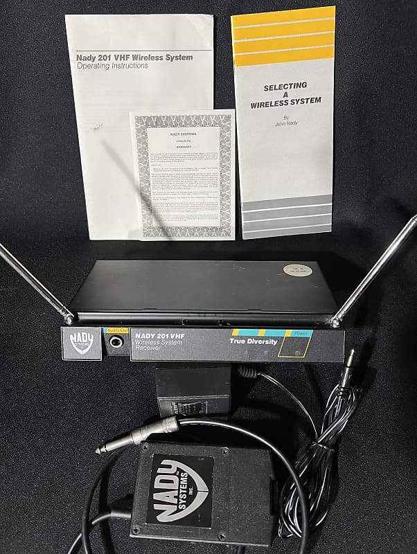 Nady 201 VHF Wireless System for Guitar | Reverb