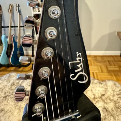 Suhr Modern 7 String - Black Sparkle | Reverb