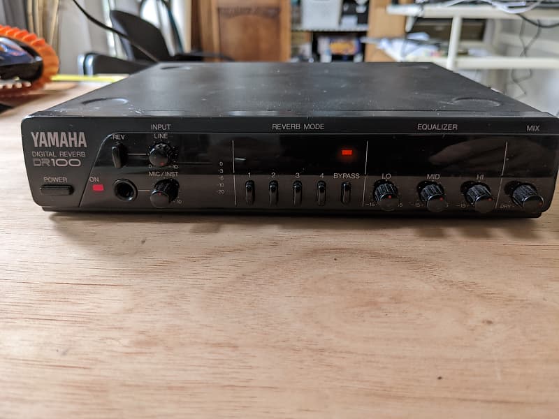 Yamaha DR100 Digital Reverb Black | Reverb