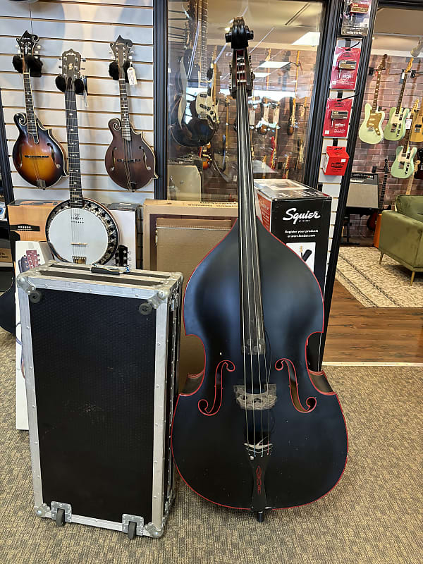 King Lee Rocker Slab King Double Bass- Black | Reverb