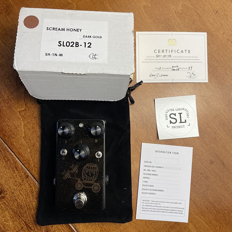 CKK Scream Honey SH-1N-M 2022 Dark Gold | Reverb