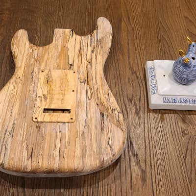 Spalted Maple Stratocaster style strat body | Reverb