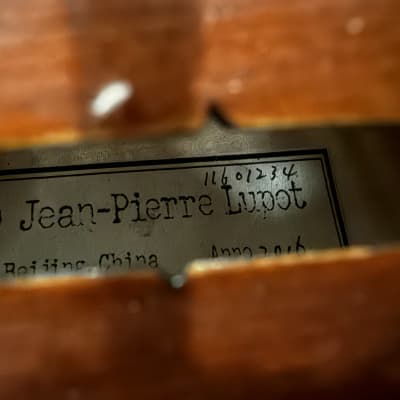 VIOLIN, BOW, & CASE: Jean-Pierre Lupot 501 2016 - Stradivari | Reverb