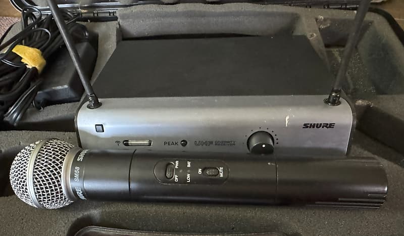 Shure UT2-TC/SM58 Dynamic Cardioid Microphone, Shure UT4A-TC | Reverb