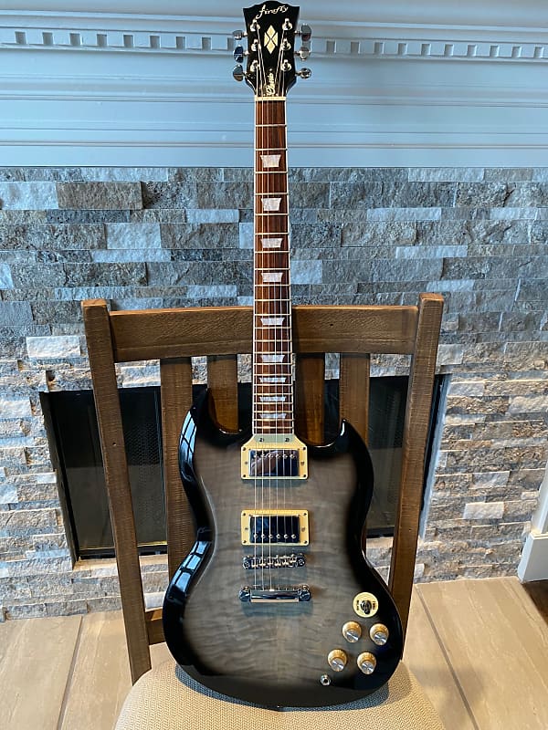 2022 Firefly SG Flamed Maple Top With Upgraded Roller Bridge | Reverb