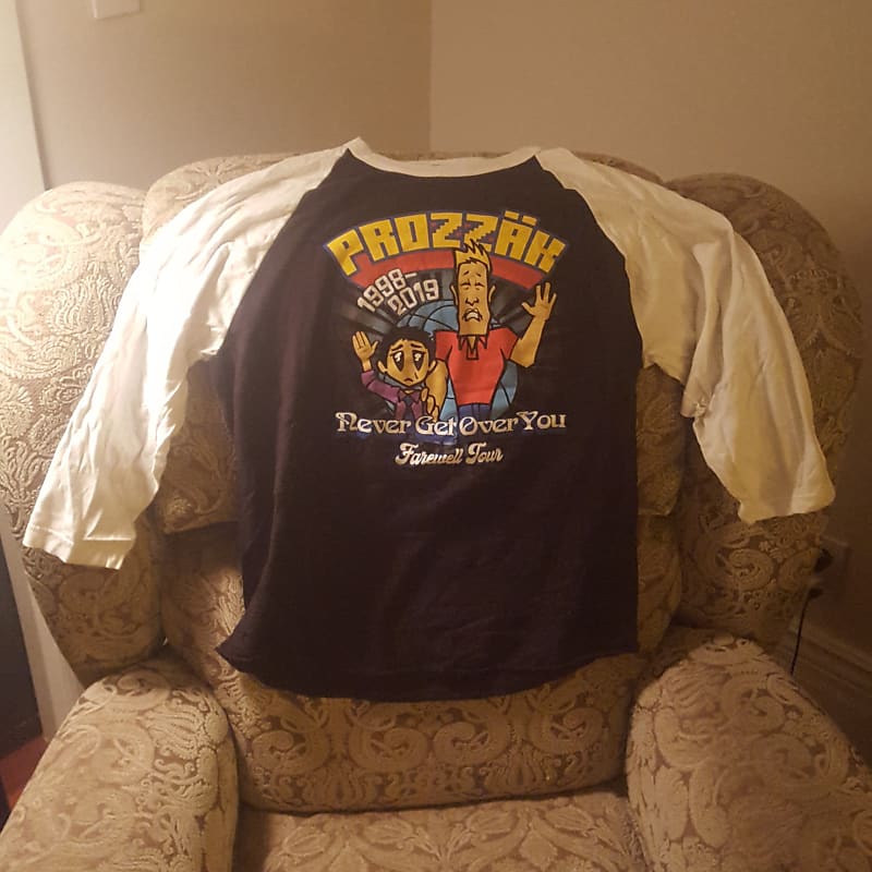 Prozzak - Never Get Over You Farewell Tour 2019 3/4 Sleeve | Reverb