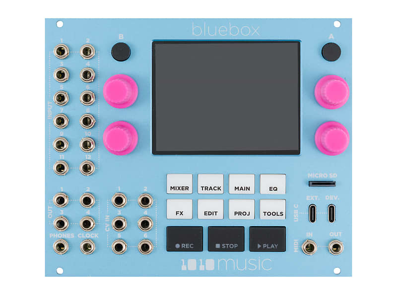 1010 Music Bluebox Eurorack Digital Mixer + Recorder [USED] | Reverb